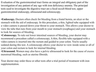 Iron deficiency anaemia | PPTX