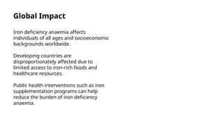 Iron Deficiency Anaemia.pptxhshhshjdjjjj | PPTX