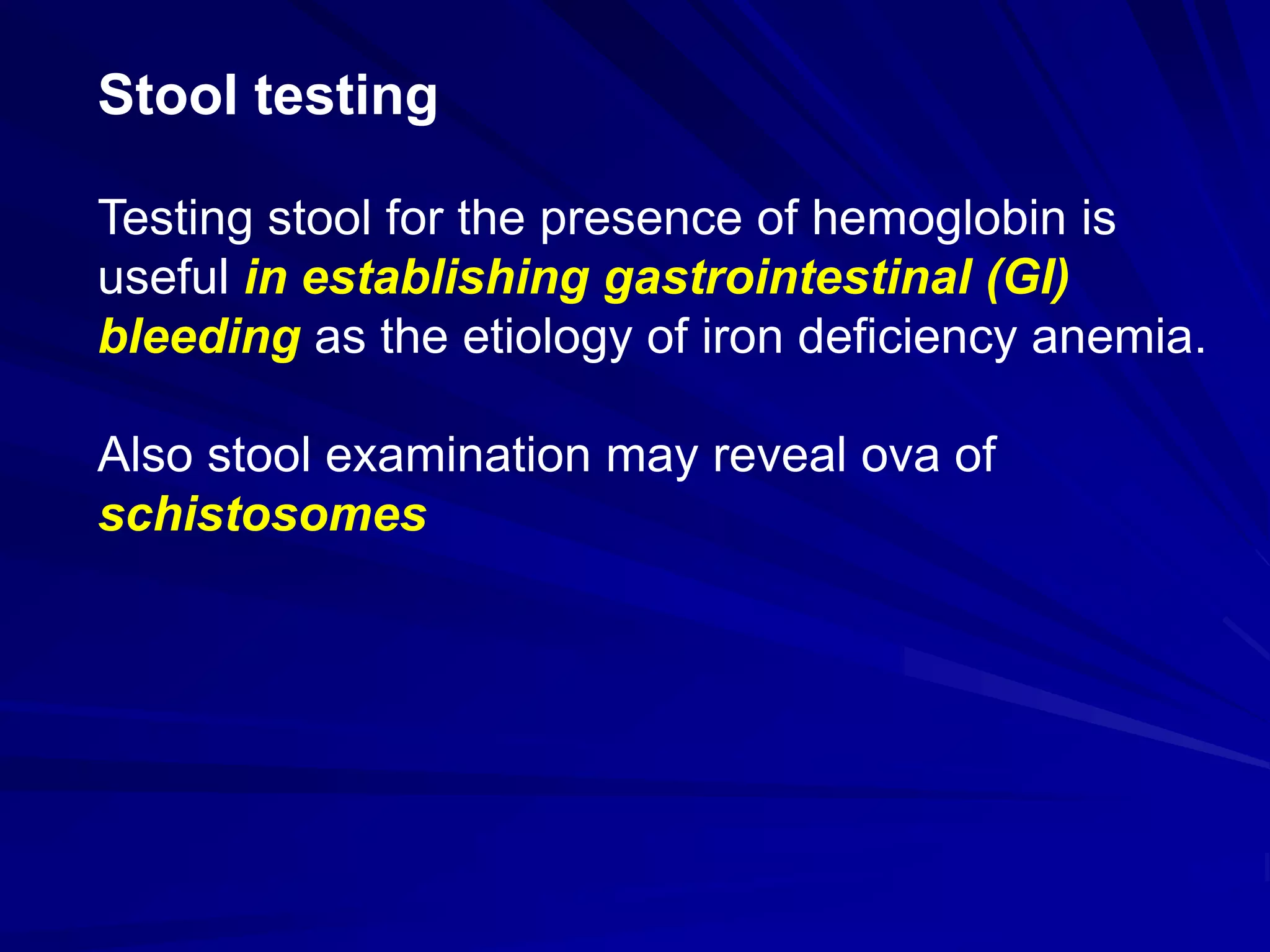 Iron deficiency anaemia 2018 | PPTX