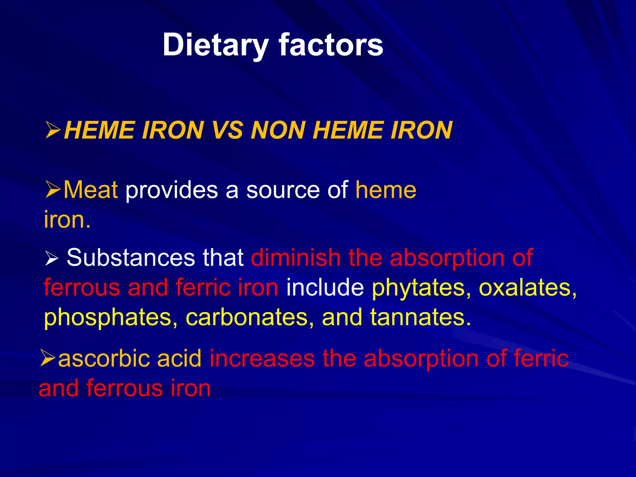 Iron deficiency anaemia 2018 | PPTX