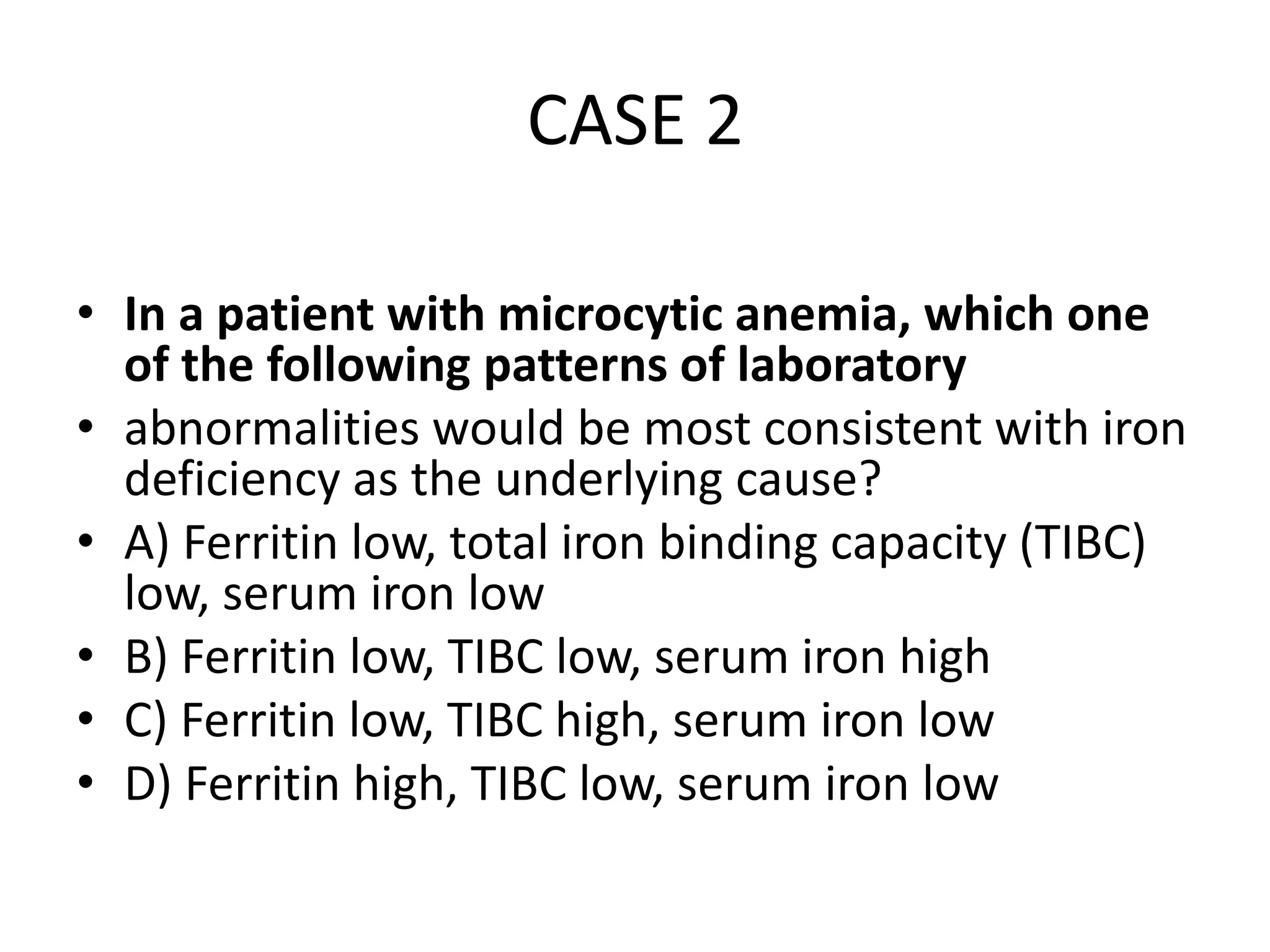 Iron deficiency and other types of anemia in | PPT