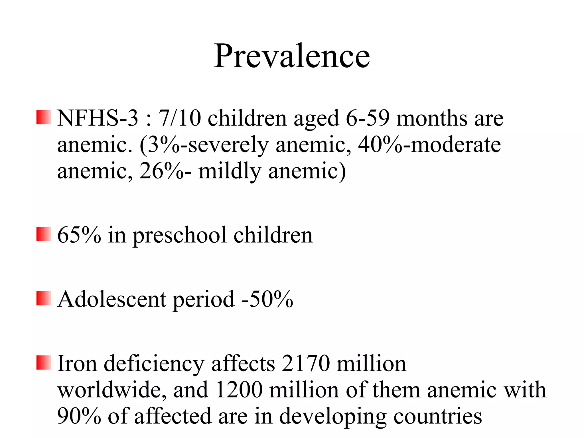 Iron deficiency anemia | PPTX