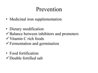 Iron deficiency anemia | PPTX
