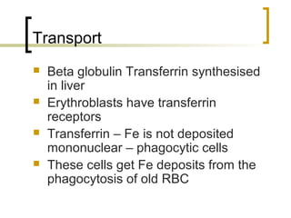 Iron deficiency anemia | PPT