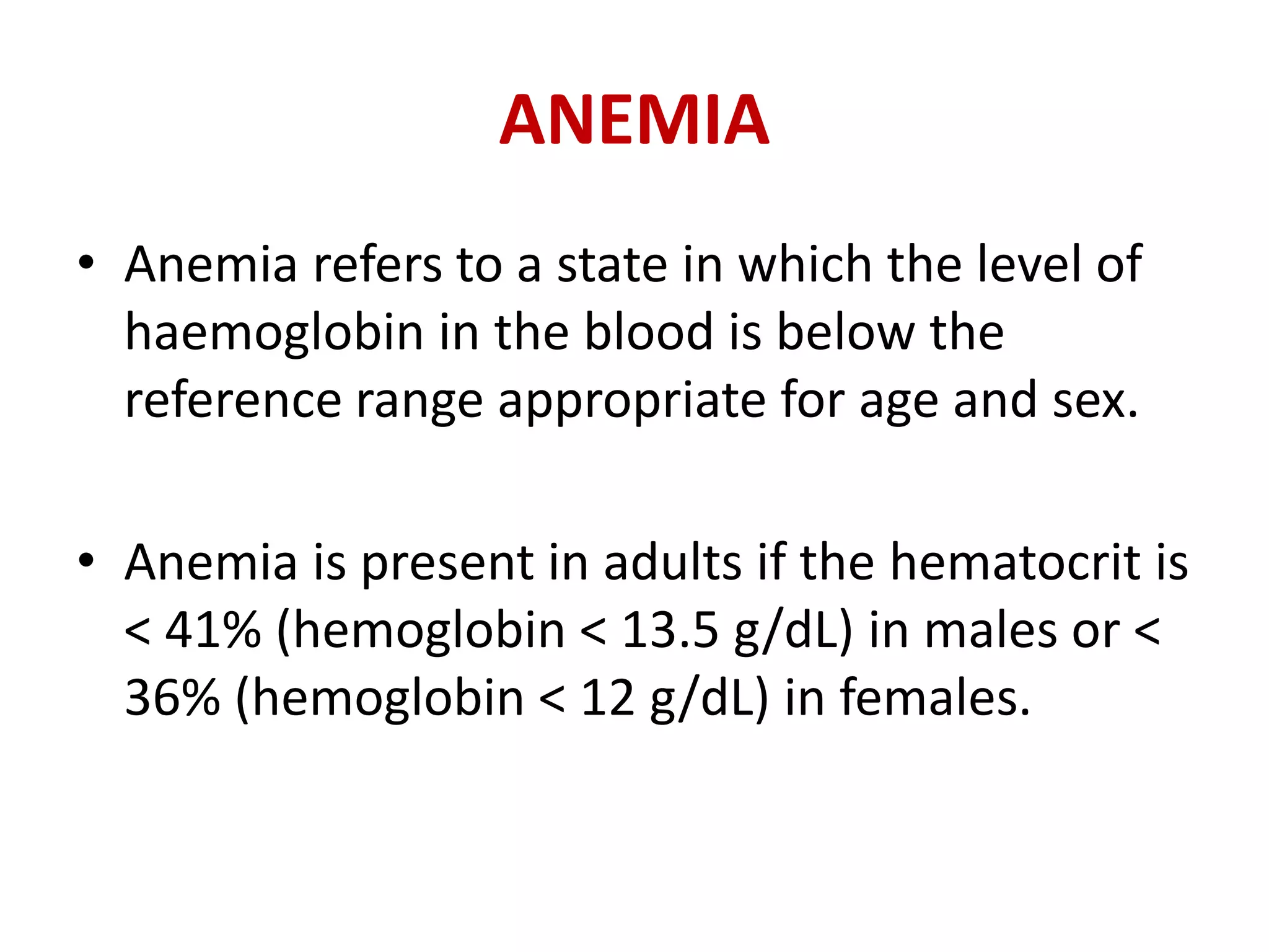 Iron deficiency anemia | PPTX