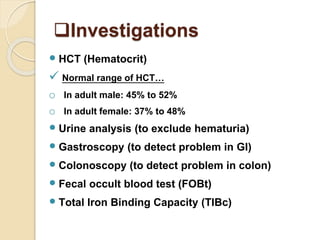 Iron deficiency anemia | PPT