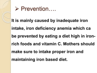 Iron deficiency anemia | PPTX