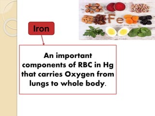 Iron deficiency anemia | PPTX