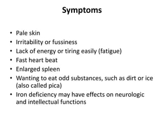 Iron deficiency anemia | PPTX