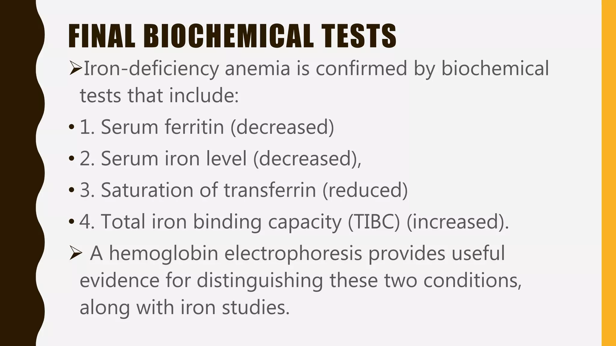 Iron deficiency anemia | PPTX