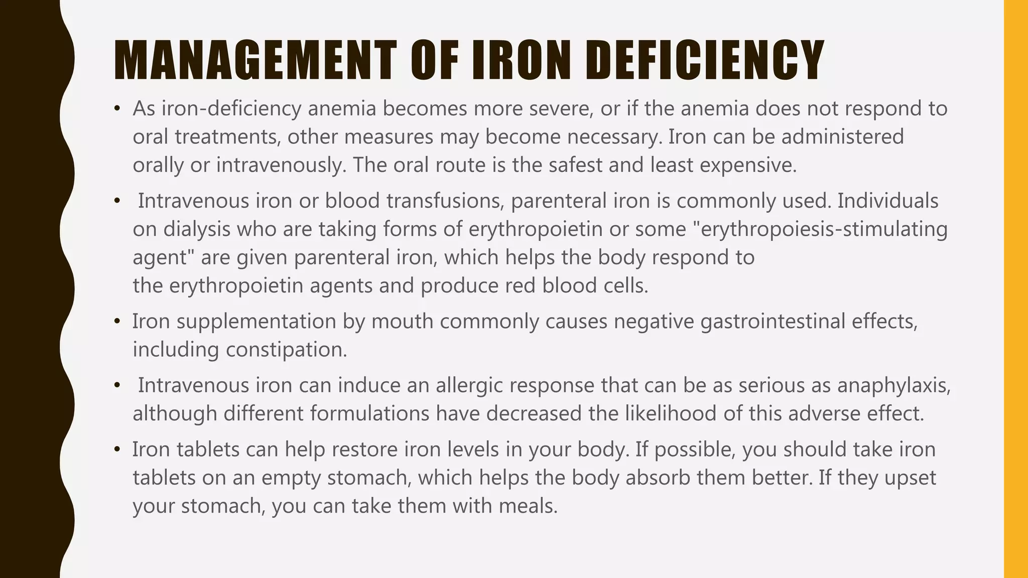 Iron deficiency anemia | PPTX
