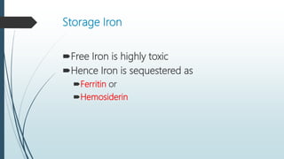 Iron deficiency anemia | PPTX