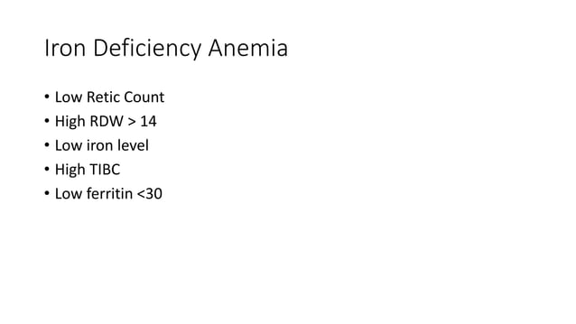 Deficiency of Iron is called anemia .pptx | Blood Disorders | Diseases and Conditions