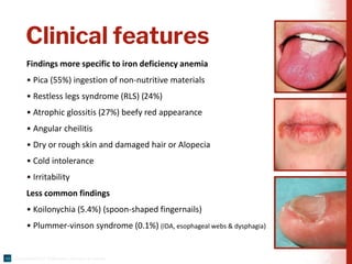 Iron deficiency anemia (IDA) Diagnosis & Management (2025) | PDF