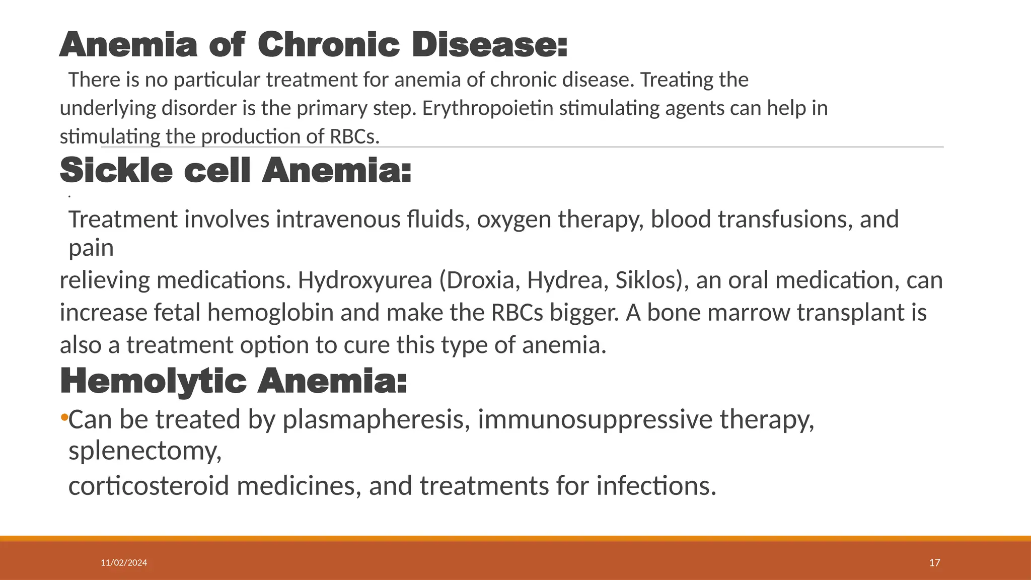 Iron deficiency Anemia.Iron-deficiency anemia is anemia caused by a ...