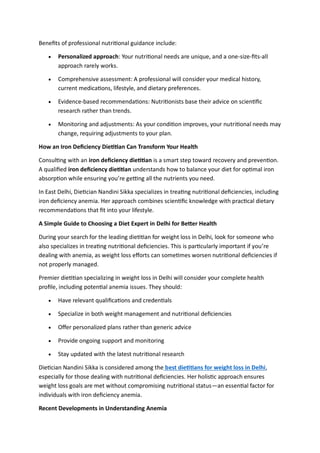 Iron Deficiency Anemia: Causes, Symptoms, and Treatment Guide by the ...