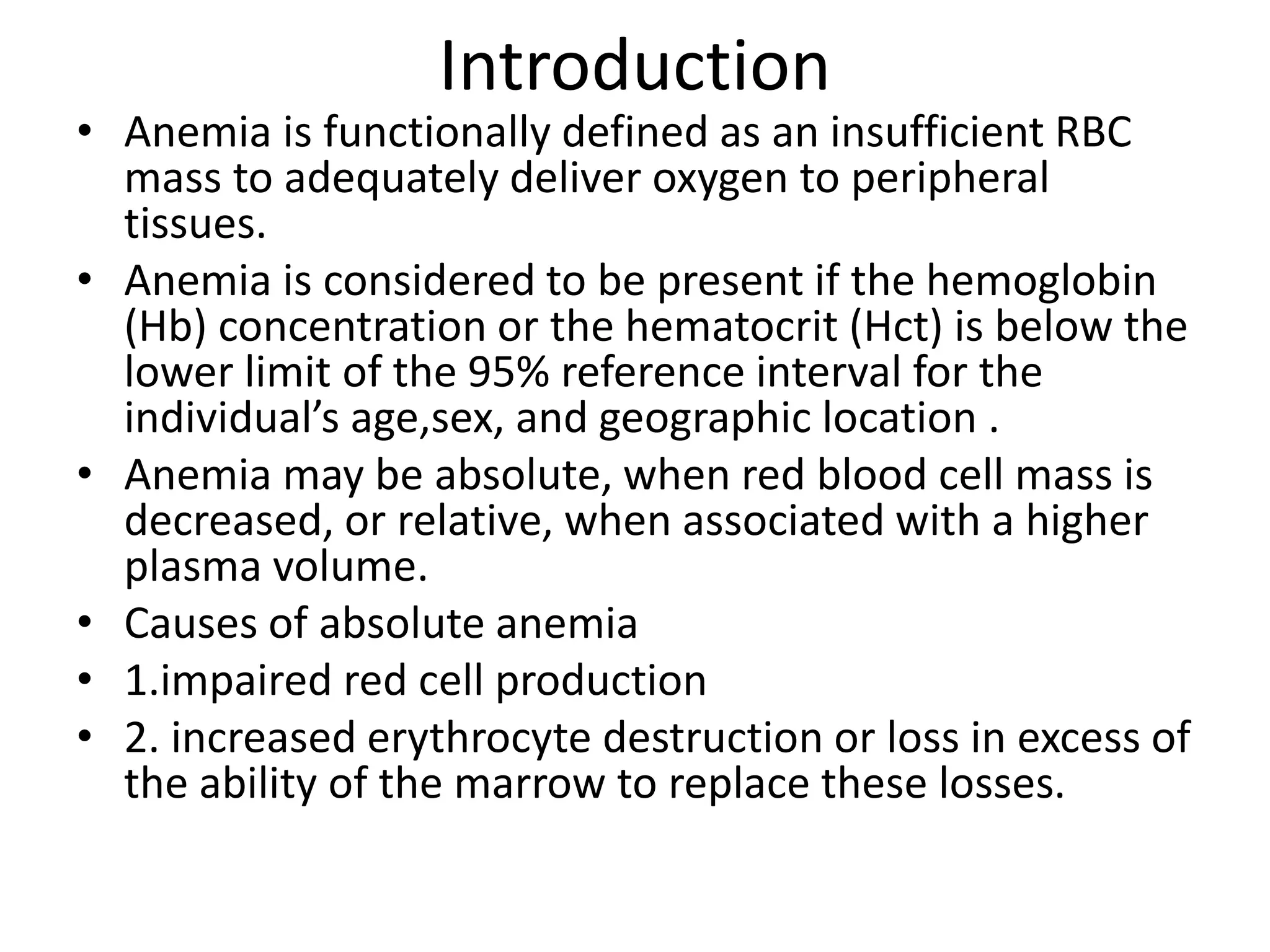 Iron deficiency anemia pathogenesis and lab diagnosis | PPTX