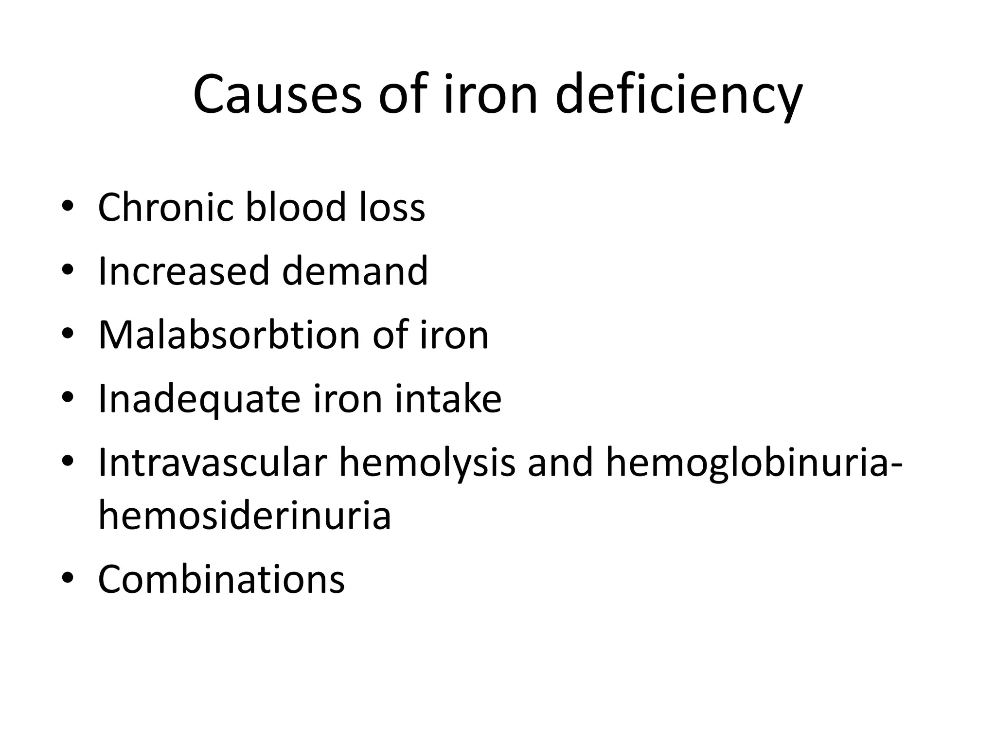 Iron deficiency anemia pathogenesis and lab diagnosis | PPTX
