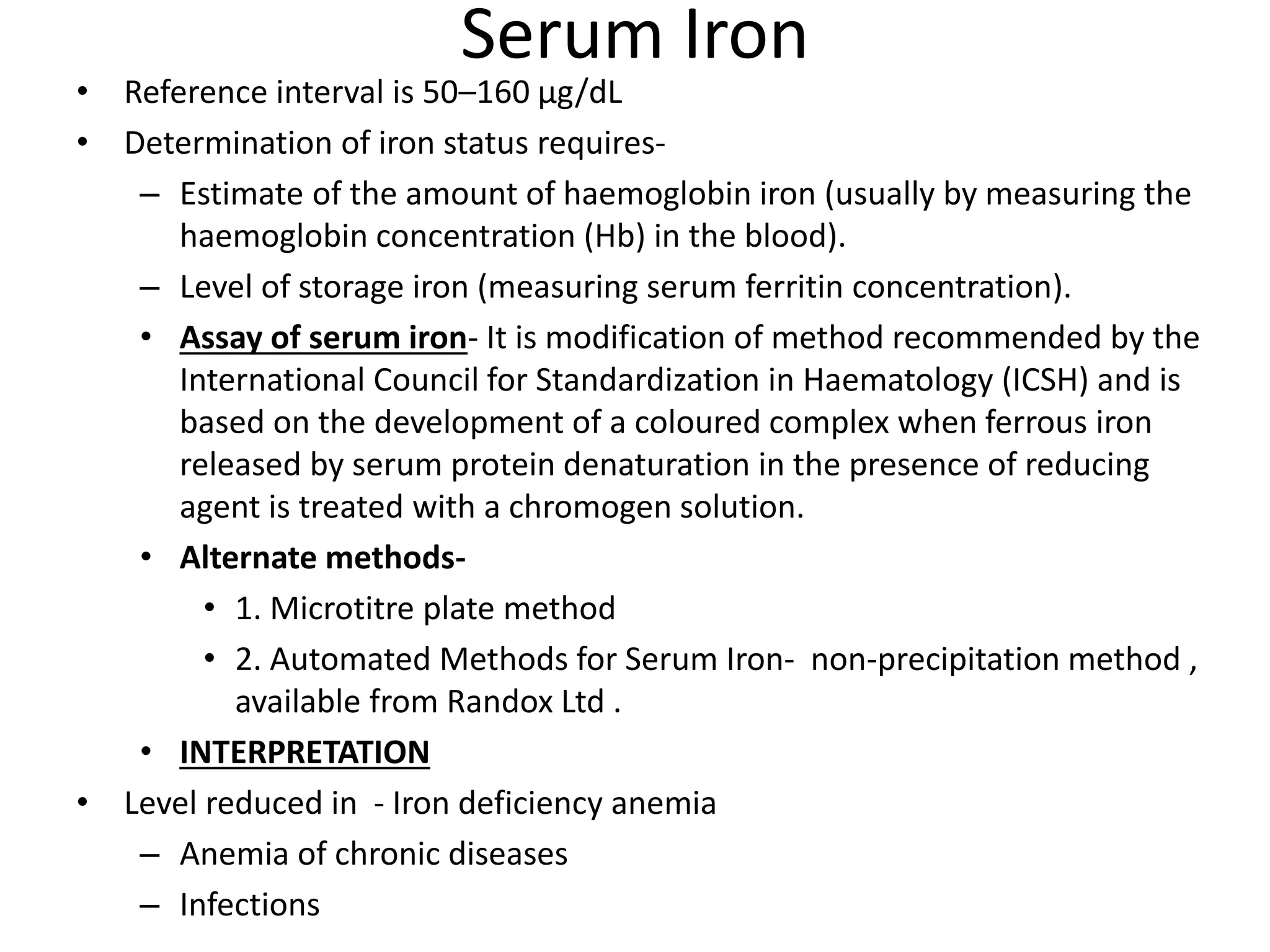Iron deficiency anemia pathogenesis and lab diagnosis | PPTX