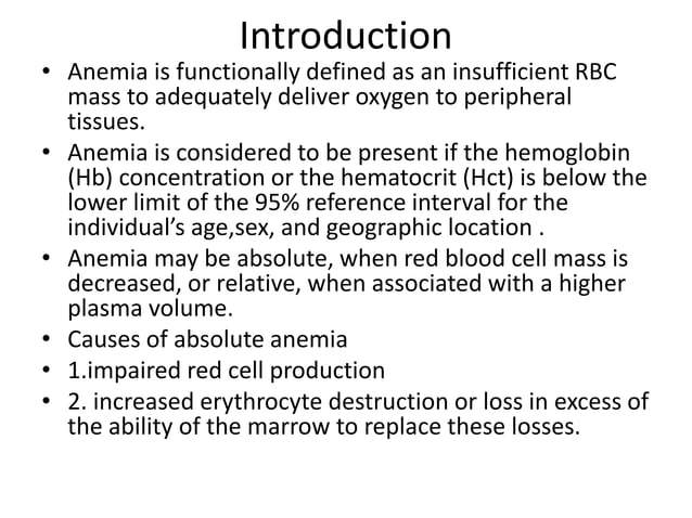 Iron deficiency anemia pathogenesis and lab diagnosis | PPTX | Blood ...