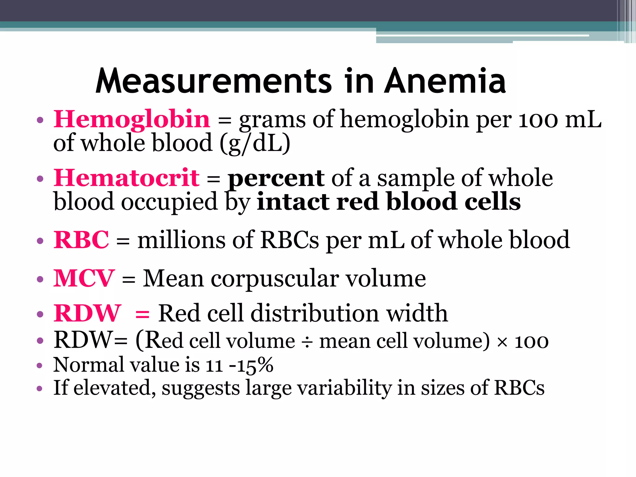 Iron deficiency anemia | PPTX