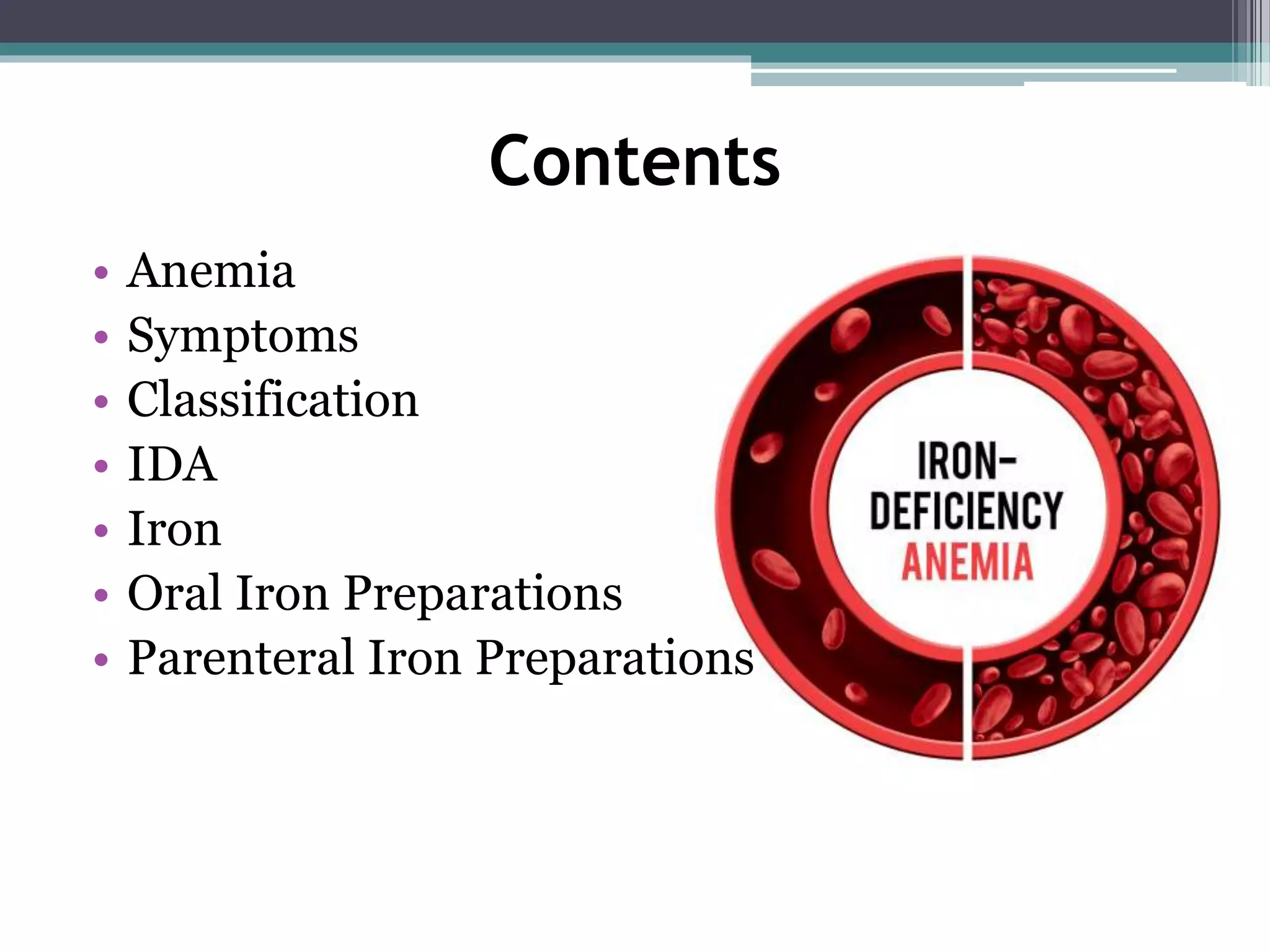 Iron deficiency anemia | PPTX