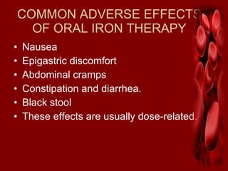 Iron deficiency anemia. | PPT