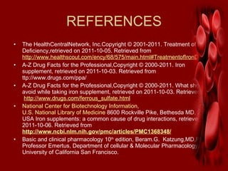 Iron deficiency anemia. | PPT