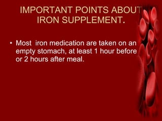 Iron Deficiency Anemia Slide