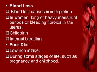 Iron Deficiency Anemia Slide