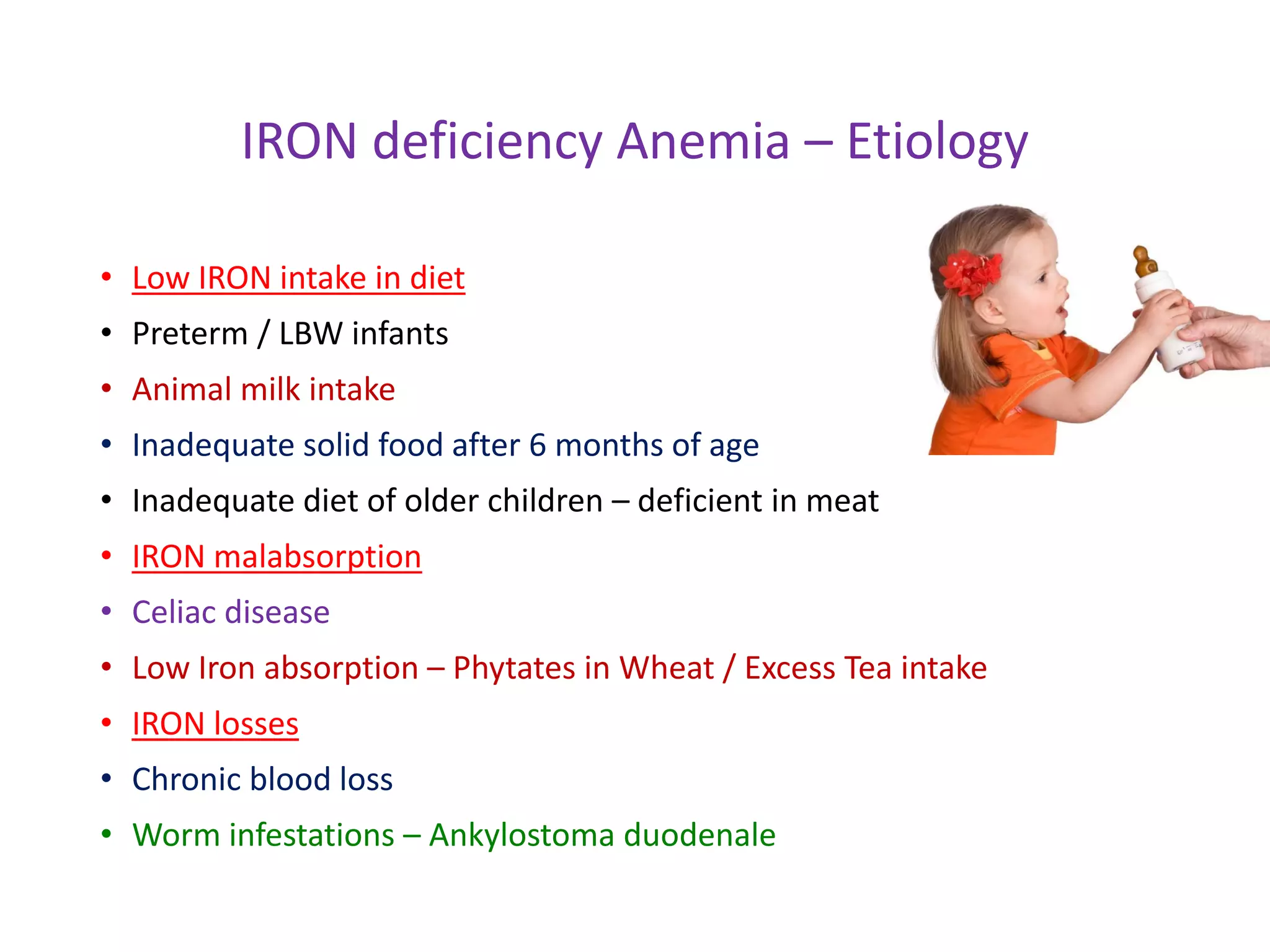 Iron deficiency anemia in children 2021 | PDF