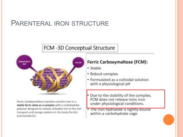 Iron Deficiency Anemia - FCM in brief.pptx | Blood Disorders | Diseases ...