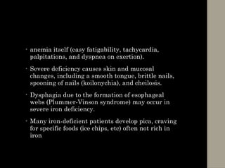 Diagnosis and Iron Deficiency Anemias.pptx