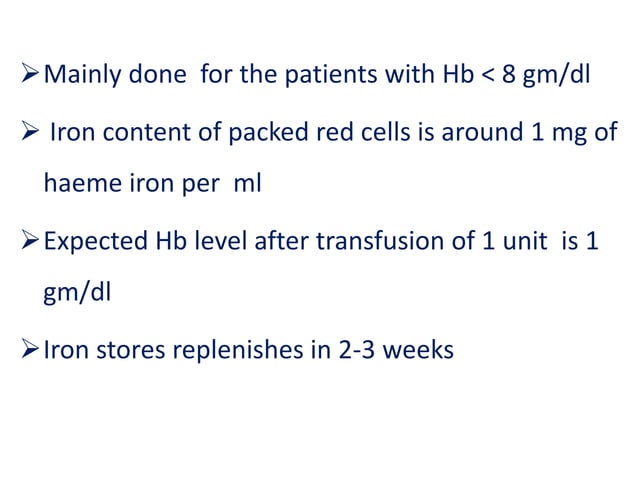 Iron deficiency anaemia treatment | PPTX
