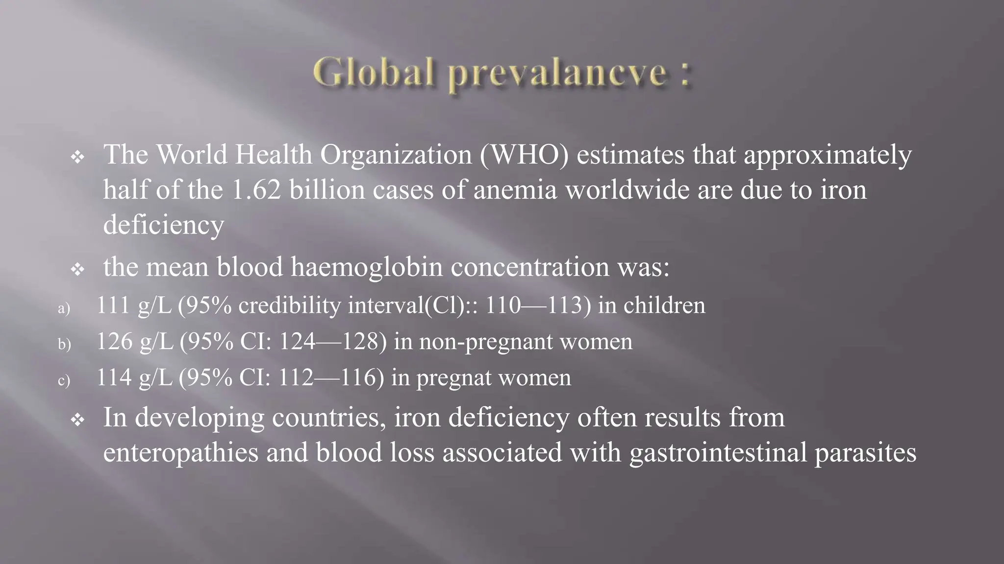IRON DEFICIENCY DISORDER IN NEPAL . pptx | PPTX