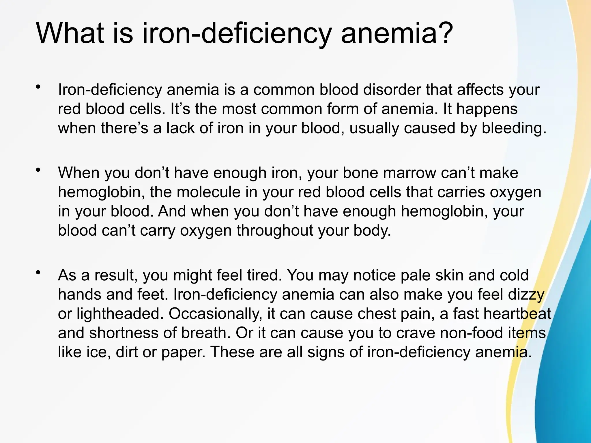 Iron_Deficiency_Disorders, iron-deficiency anemia | PPTX