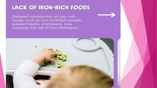 Iron Deficiency in Your Baby or Toddler | PPTX