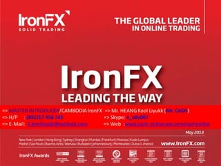 Iron fx presentation | PPT