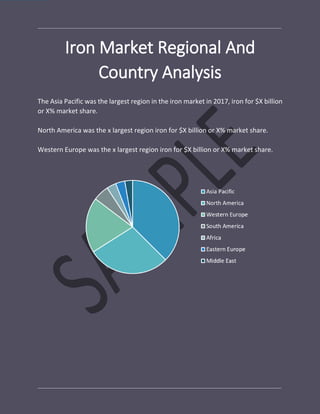 Iron global marketreport_2018_sample | PDF