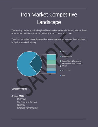 Iron global marketreport_2018_sample | PDF
