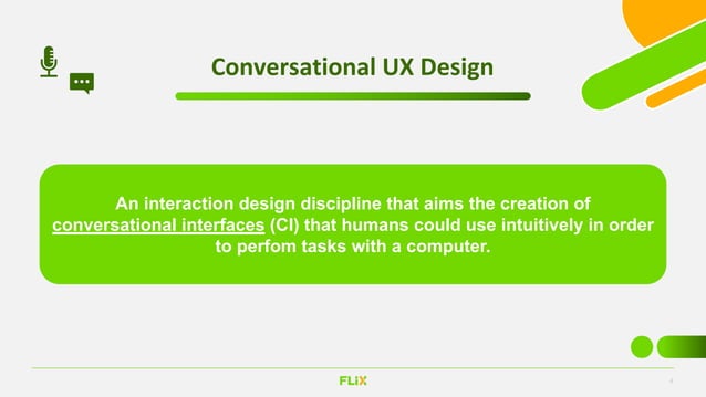 What is Conversational UX Design? | PPT