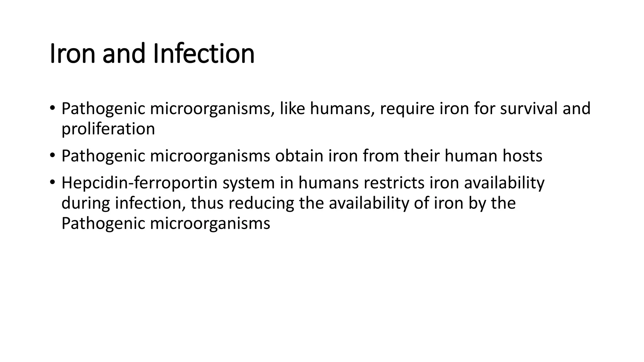 IRON HOMEOSTASIS DISORDERS.pptx | Blood Disorders | Diseases and Conditions