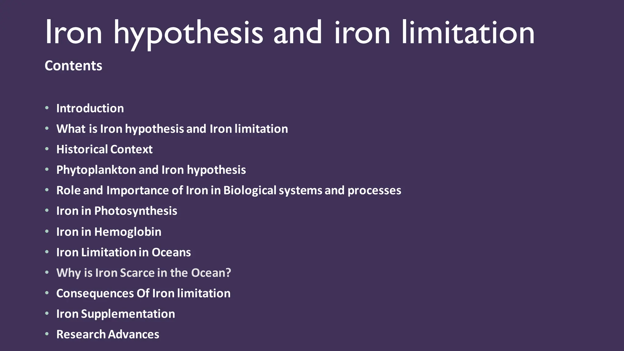Iron hypothesis and iron limitation^1.pdf