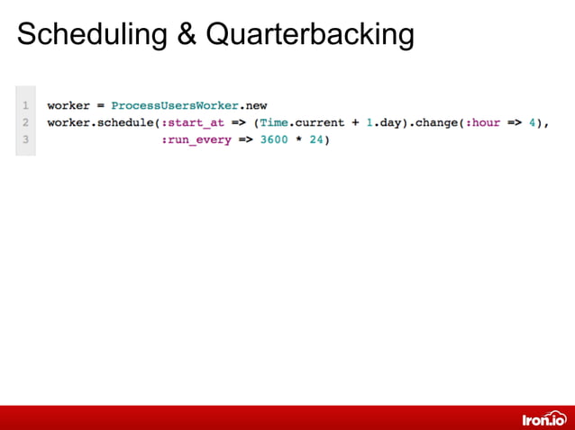 Workers and Worker Patterns at Scale | PPT