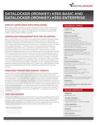 Iron key h350-datasheet | PDF
