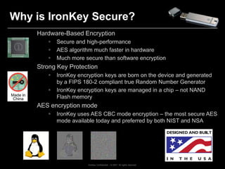 Ironkey enterprise with silver bullet service | PPTX