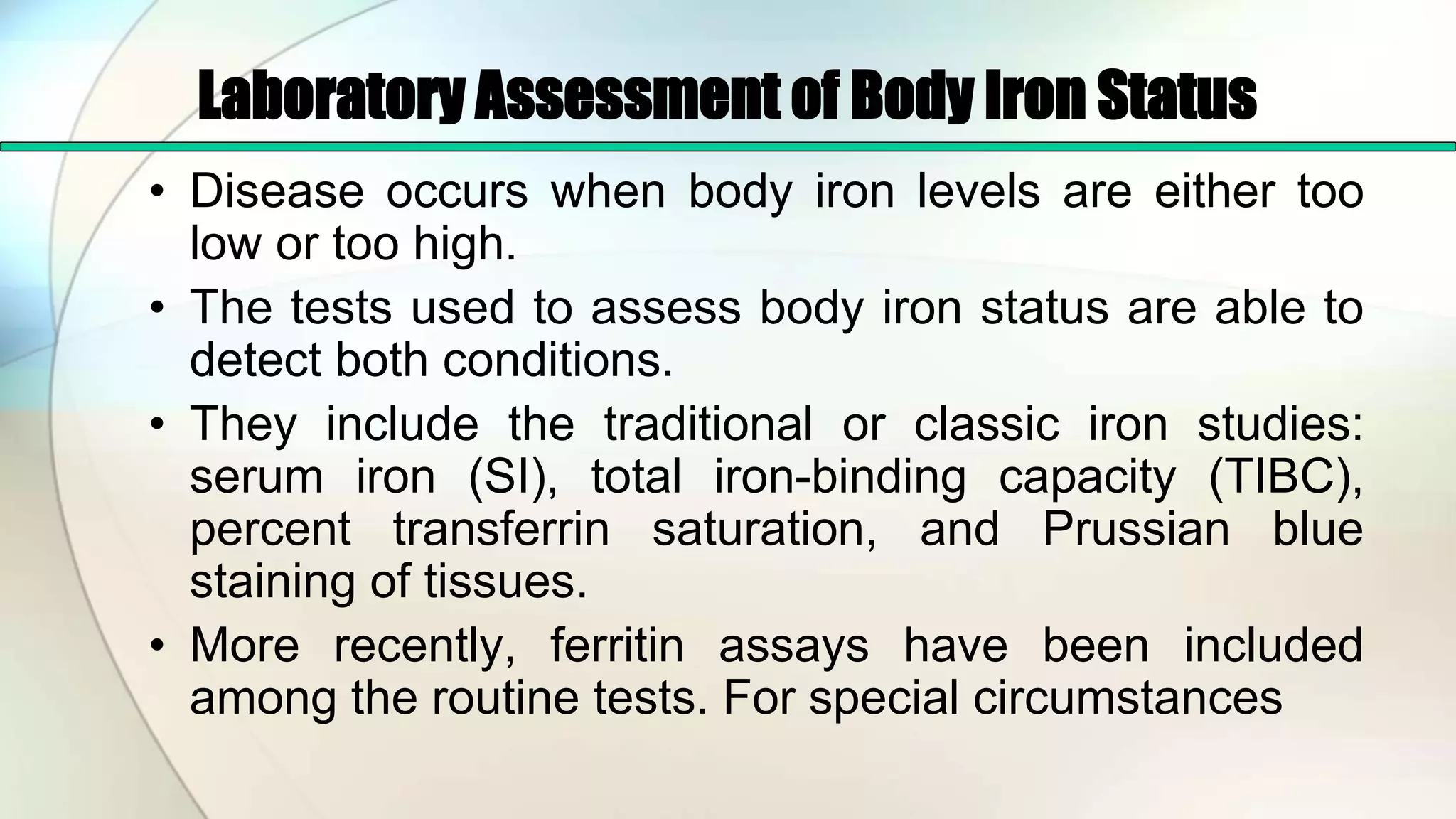 Iron kinetics part 1 | PPTX