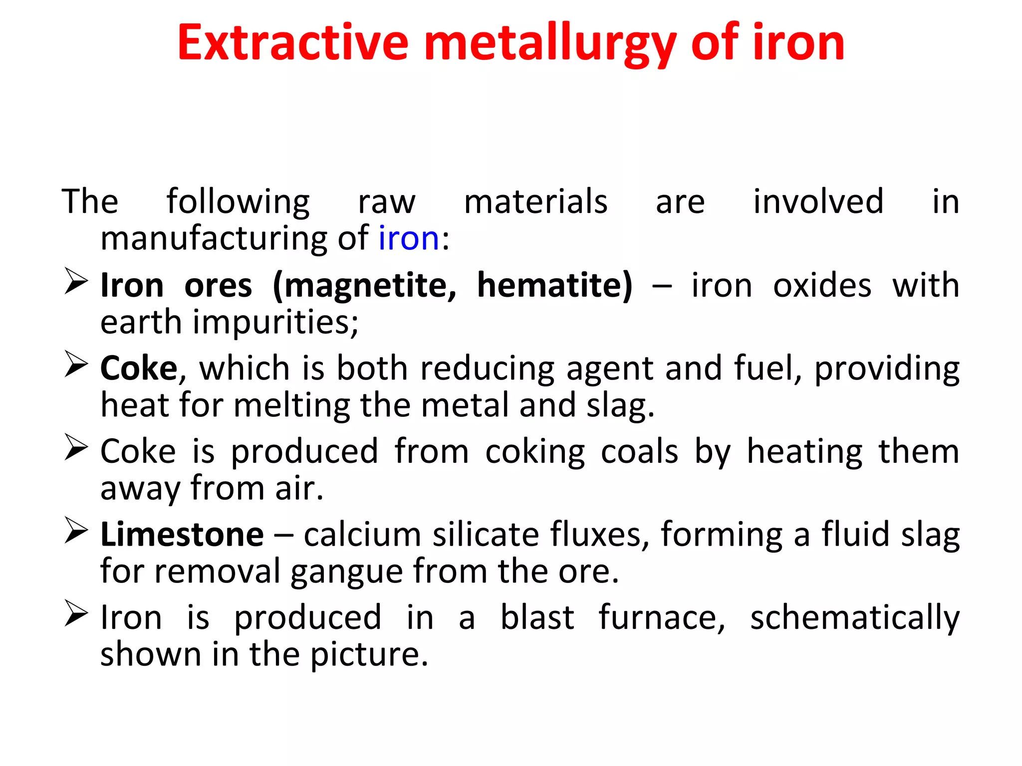 Iron making | PPT