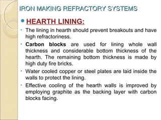 Iron making refractories | PPT