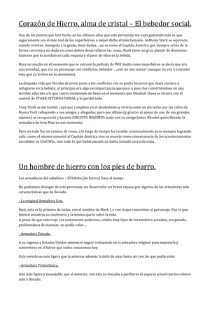 Iron man | PDF